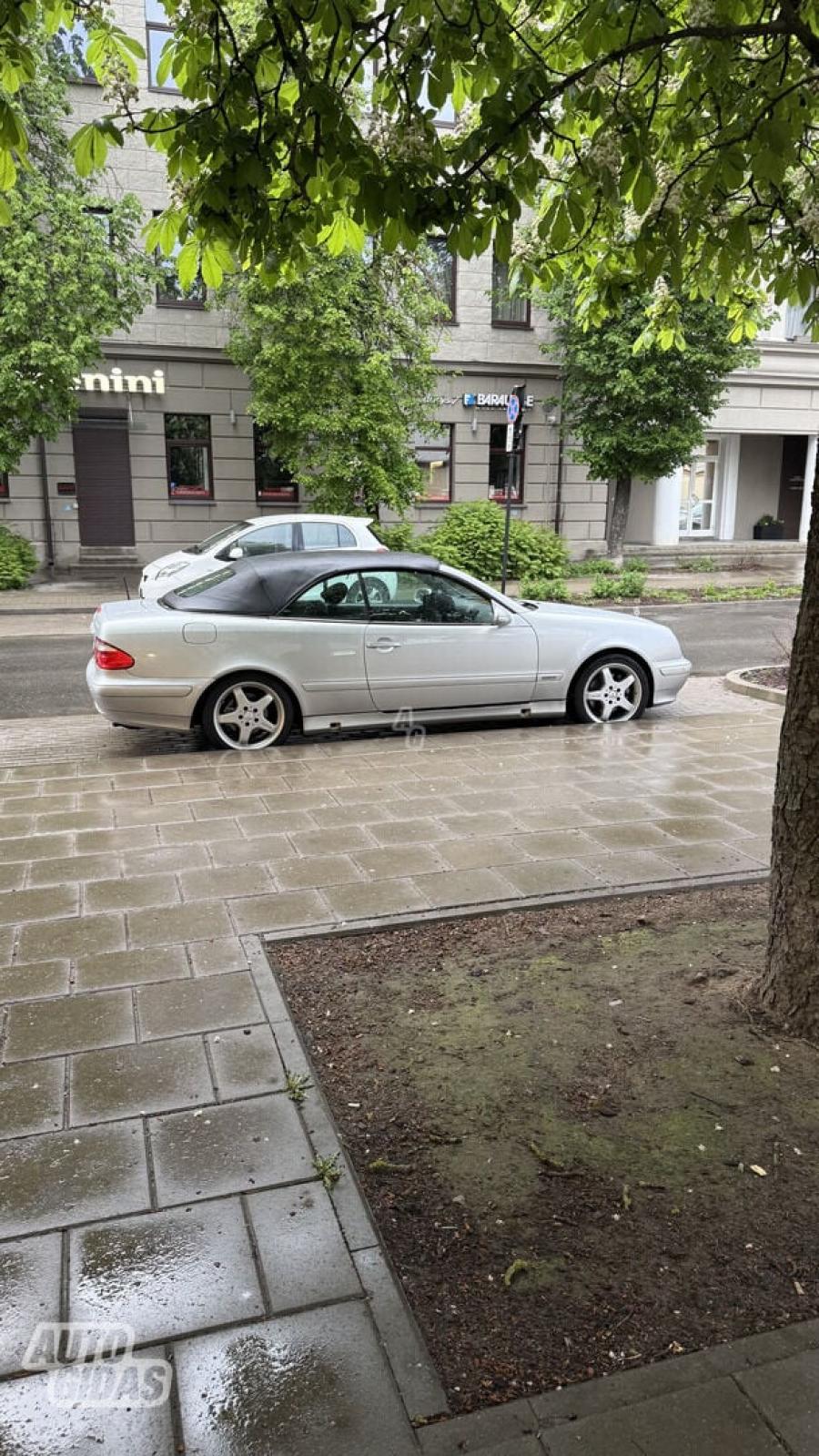 Pelēks Mercedes-Benz CLK 200 2002 Viļņa, ar dzinēja tilpumu 2.00 L un nobraukumu 361 tūkst. km par 4200 €, foto 15 vietnē AUTOMOTO.COM.LV