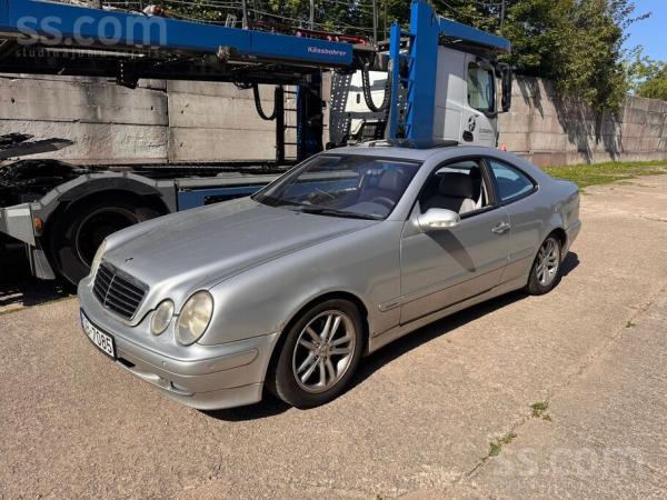 Серый Мерседес ЦЛК 200 2001 в Рига, объемом двигателя 2.00 л и пробегом 0 тыс. км за 1500 €, фото 5 на AUTOMOTO.COM.LV