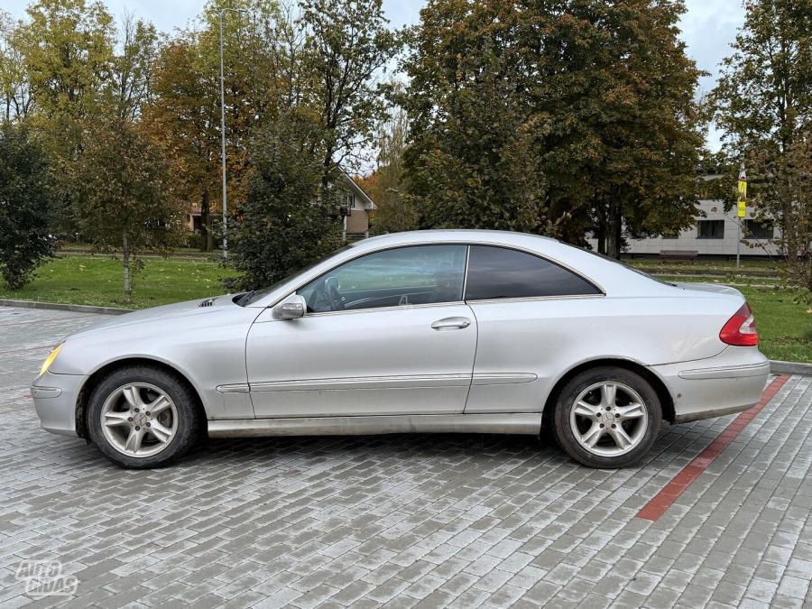 Grey Mercedes-Benz CLK 200 2003 in Klaipeda, with an engine capacity of 1.80 L and mileage of 301 thousand km for 1000 €, photo 6 on AUTOMOTO.COM.LV