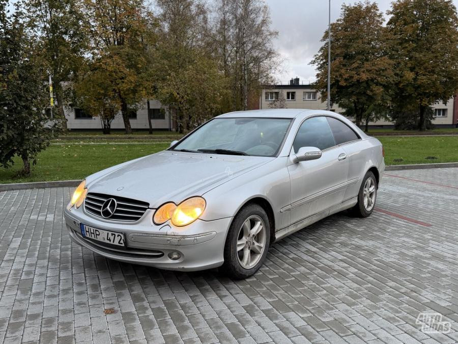 Grey Mercedes-Benz CLK 200 2003 in Klaipeda, with an engine capacity of 1.80 L and mileage of 301 thousand km for 1000 €, photo 7 on AUTOMOTO.COM.LV