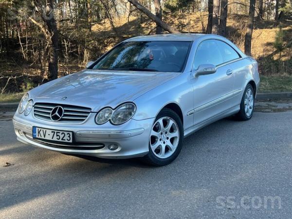 Grey Mercedes-Benz CLK 200 2005 in Riga, with an engine capacity of 1.80 L and mileage of 338 thousand km for 1360 €, photo 6 on AUTOMOTO.COM.LV