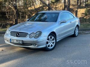 Grey Mercedes-Benz CLK 200 2005 in Riga, with an engine capacity of 1.80 L and mileage of 338 thousand km for 1360 €, photo 6 on AUTOMOTO.COM.LV