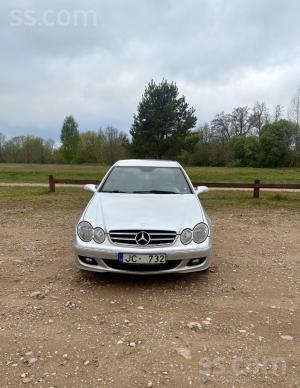 Pelēks Mercedes-Benz CLK 200 2006 Kuldīga, ar dzinēja tilpumu 1.80 L un nobraukumu 241 tūkst. km par 3000 €, foto  vietnē AUTOMOTO.COM.LV