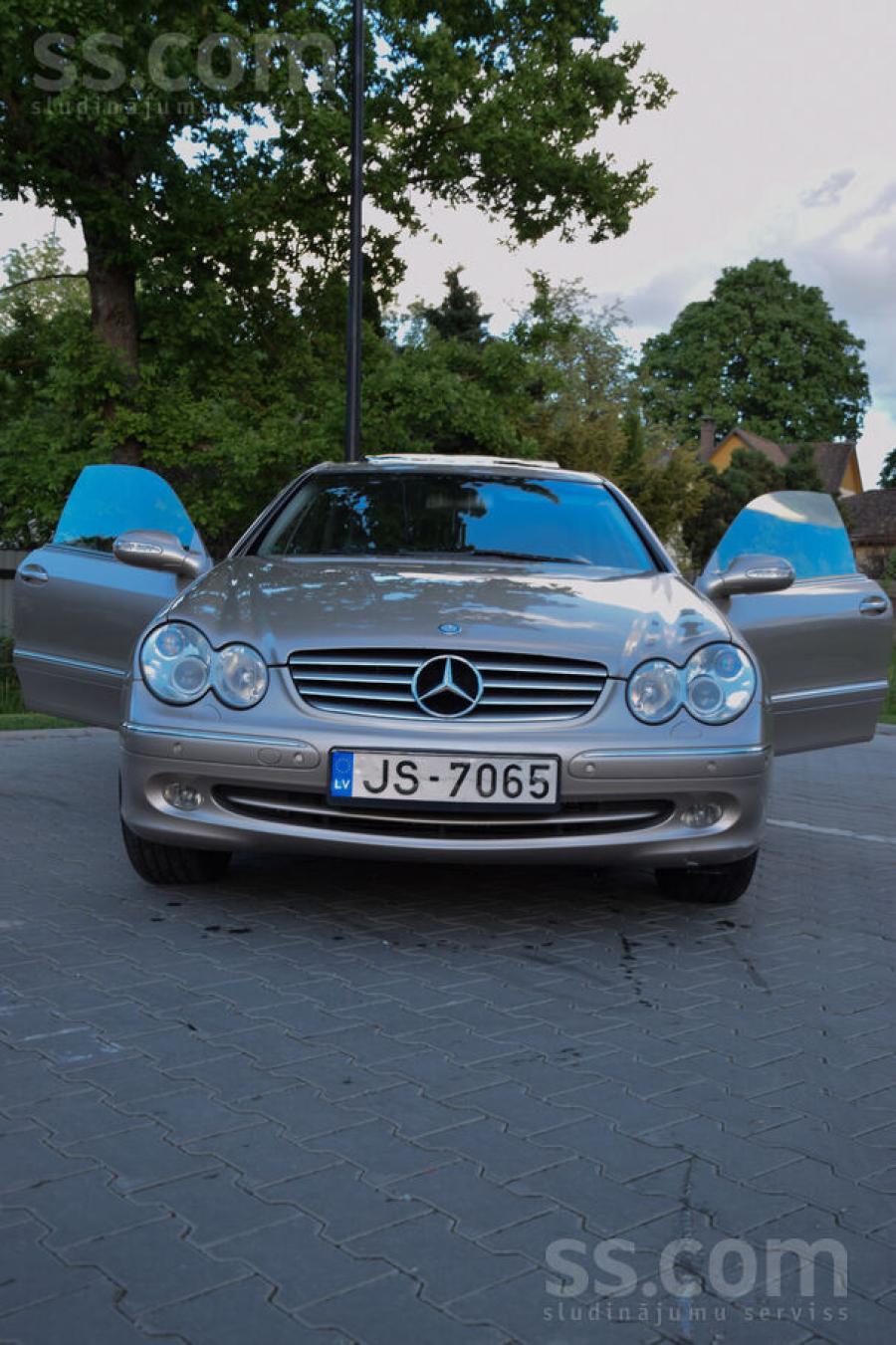 Dzeltens Mercedes-Benz CLK 200 2002 Rīga, ar dzinēja tilpumu 1.80 L un nobraukumu 290 tūkst. km par 3300 €, foto 3 vietnē AUTOMOTO.COM.LV