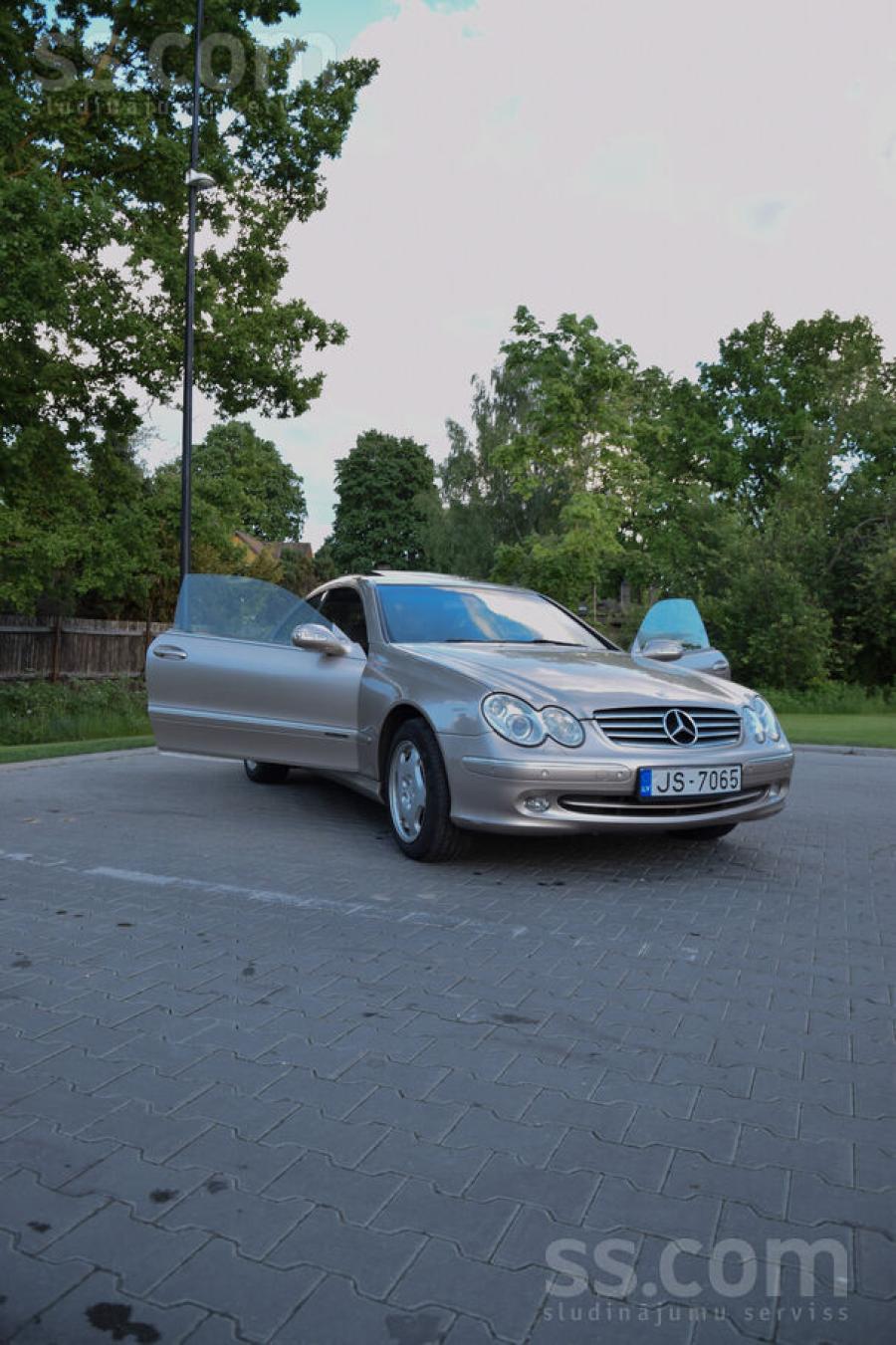 Dzeltens Mercedes-Benz CLK 200 2002 Rīga, ar dzinēja tilpumu 1.80 L un nobraukumu 290 tūkst. km par 3300 €, foto 4 vietnē AUTOMOTO.COM.LV