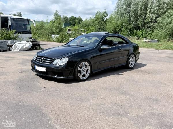 Black Mercedes-Benz CLK 220 2006 in Sakiai, with an engine capacity of 2.10 L and mileage of 209 thousand km for 2750 €, photo 1 on AUTOMOTO.COM.LV