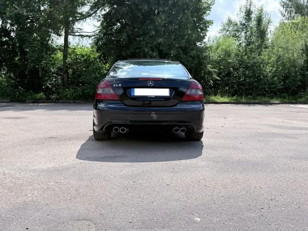 Black Mercedes-Benz CLK 220 2006 in Sakiai, with an engine capacity of 2.10 L and mileage of 209 thousand km for 2750 €, photo 4 on AUTOMOTO.COM.LV