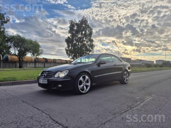 Melns Mercedes-Benz CLK 220 2007 Rīga, ar dzinēja tilpumu 2.20 L un nobraukumu 190 tūkst. km par 2990 €, foto 2 vietnē AUTOMOTO.COM.LV