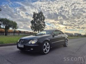 Black Mercedes-Benz CLK 220 2007 in Riga, with an engine capacity of 2.20 L and mileage of 190 thousand km for 2990 €, photo 8 on AUTOMOTO.COM.LV