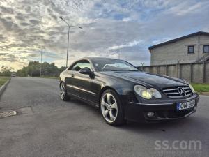 Black Mercedes-Benz CLK 220 2007 in Riga, with an engine capacity of 2.20 L and mileage of 190 thousand km for 2990 €, photo 9 on AUTOMOTO.COM.LV