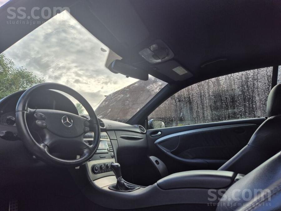 Black Mercedes-Benz CLK 220 2007 in Riga, with an engine capacity of 2.20 L and mileage of 190 thousand km for 2990 €, photo 16 on AUTOMOTO.COM.LV