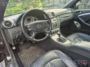 Black Mercedes-Benz CLK 220 2007 in Riga, with an engine capacity of 2.20 L and mileage of 190 thousand km for 2990 €, photo 17 on AUTOMOTO.COM.LV