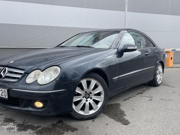 Blue Mercedes-Benz CLK 220 2006 in Vilnius, with an engine capacity of 2.20 L and mileage of 350 thousand km for 2000 €, photo 1 on AUTOMOTO.COM.LV