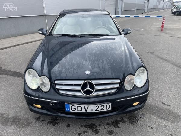 Blue Mercedes-Benz CLK 220 2006 in Vilnius, with an engine capacity of 2.20 L and mileage of 350 thousand km for 2000 €, photo 7 on AUTOMOTO.COM.LV