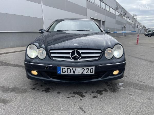 Blue Mercedes-Benz CLK 220 2006 in Vilnius, with an engine capacity of 2.20 L and mileage of 350 thousand km for 2000 €, photo 8 on AUTOMOTO.COM.LV