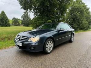 Blue Mercedes-Benz CLK 220 2007 in Kaunas, with an engine capacity of 2.20 L and mileage of 348 thousand km for 3500 €, photo  on AUTOMOTO.COM.LV