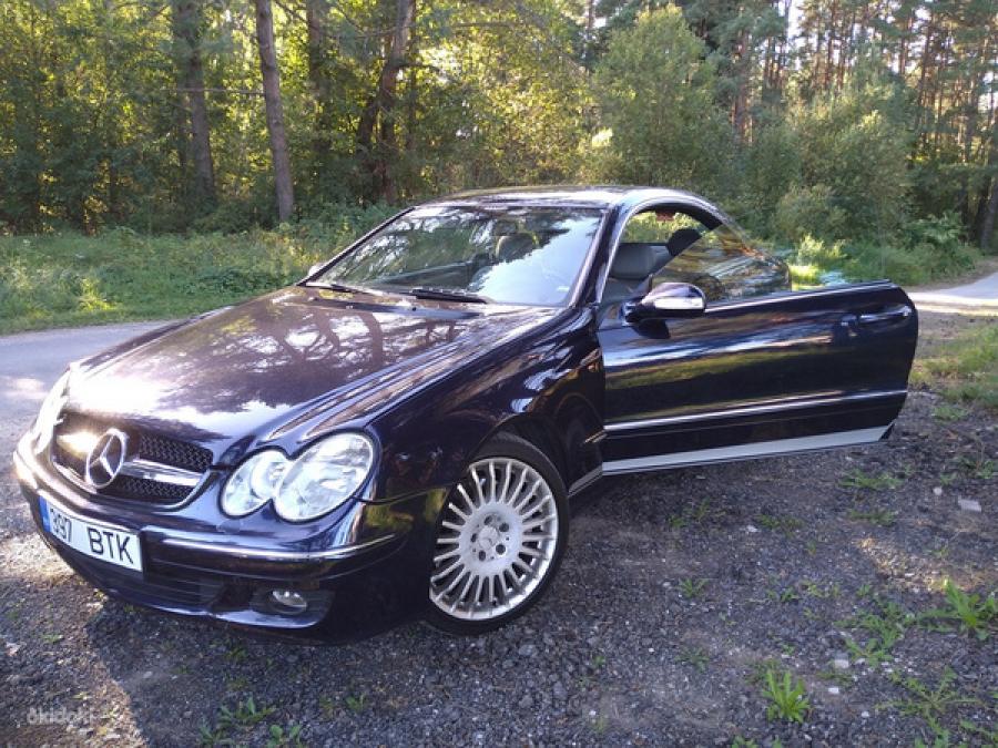 Zils Mercedes-Benz CLK 220 2007 Narva, ar dzinēja tilpumu 2.20 L un nobraukumu 290 tūkst. km par 3900 €, foto 1 vietnē AUTOMOTO.COM.LV