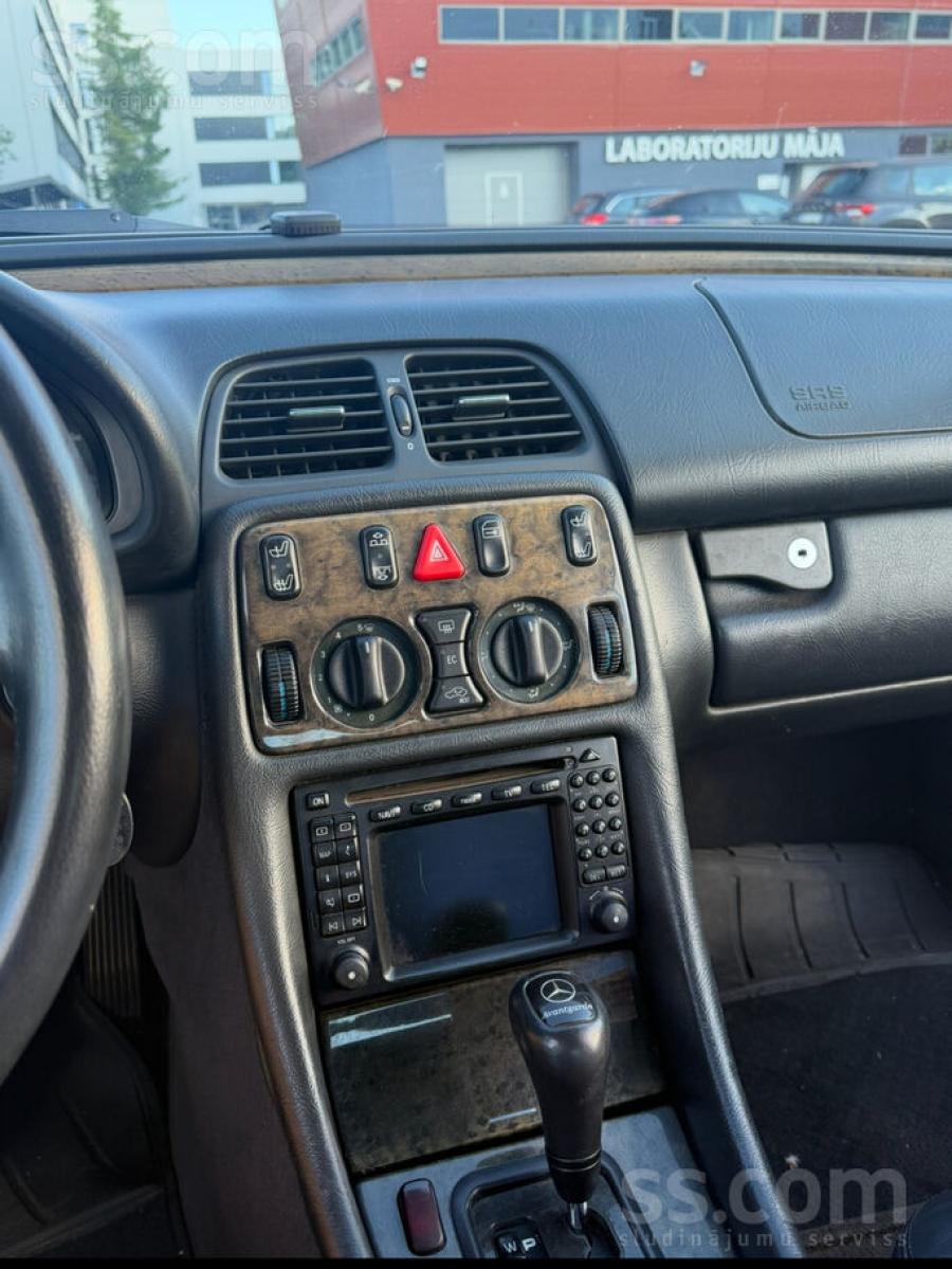 Melns Mercedes-Benz clk-230 1999 Rīga, ar dzinēja tilpumu 2.30 L un nobraukumu 220 tūkst. km par 6200 €, foto 8 vietnē AUTOMOTO.COM.LV