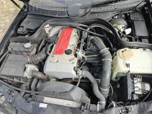 Black Mercedes-Benz clk-230 2000 in Cesis, with an engine capacity of 2.30 L and mileage of 209 thousand km for 3300 €, photo 14 on AUTOMOTO.COM.LV