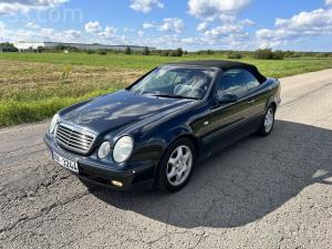 Zils Mercedes-Benz clk-230 1999 Rīga, ar dzinēja tilpumu 2.30 L un nobraukumu 251 tūkst. km par 2800 €, foto  vietnē AUTOMOTO.COM.LV