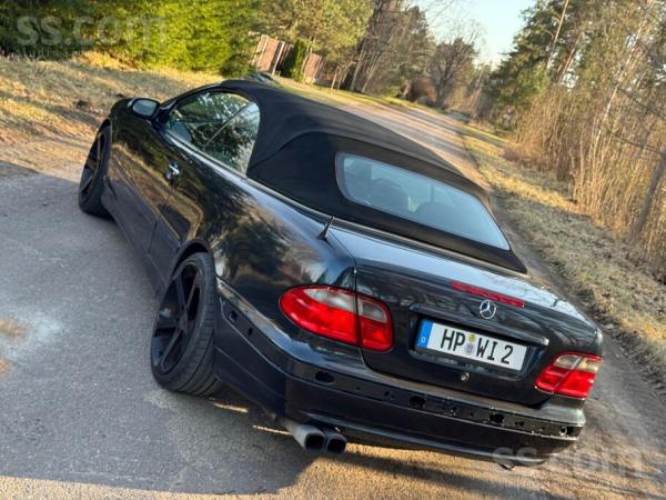 Синий Мерседес ЦЛК 230 2000 в Рига, объемом двигателя 2.30 л и пробегом 274 тыс. км за 2990 €, фото 2 на AUTOMOTO.COM.LV