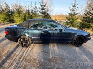 Синий Мерседес ЦЛК 230 2000 в Рига, объемом двигателя 2.30 л и пробегом 274 тыс. км за 2990 €, фото 5 на AUTOMOTO.COM.LV