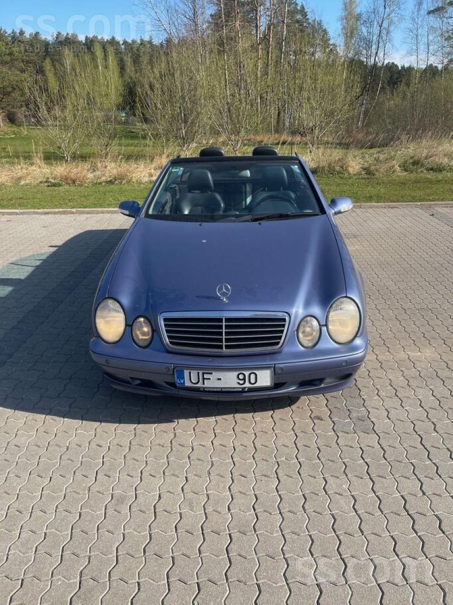 Zils Mercedes-Benz clk-230 2002 Rīga, ar dzinēja tilpumu 2.30 L un nobraukumu 226 tūkst. km par 6030 €, foto 1 vietnē AUTOMOTO.COM.LV