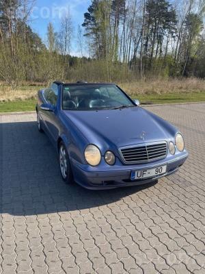 Zils Mercedes-Benz clk-230 2002 Rīga, ar dzinēja tilpumu 2.30 L un nobraukumu 226 tūkst. km par 6030 €, foto 3 vietnē AUTOMOTO.COM.LV