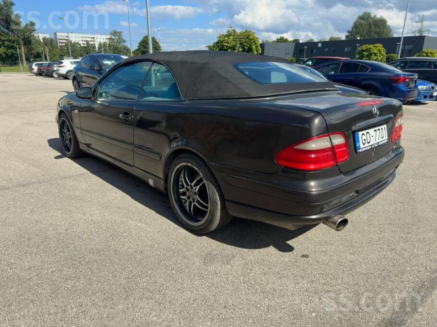 Brūns Mercedes-Benz clk-230 1999 Rīga, ar dzinēja tilpumu 2.30 L un nobraukumu 302 tūkst. km par 1090 €, foto 5 vietnē AUTOMOTO.COM.LV