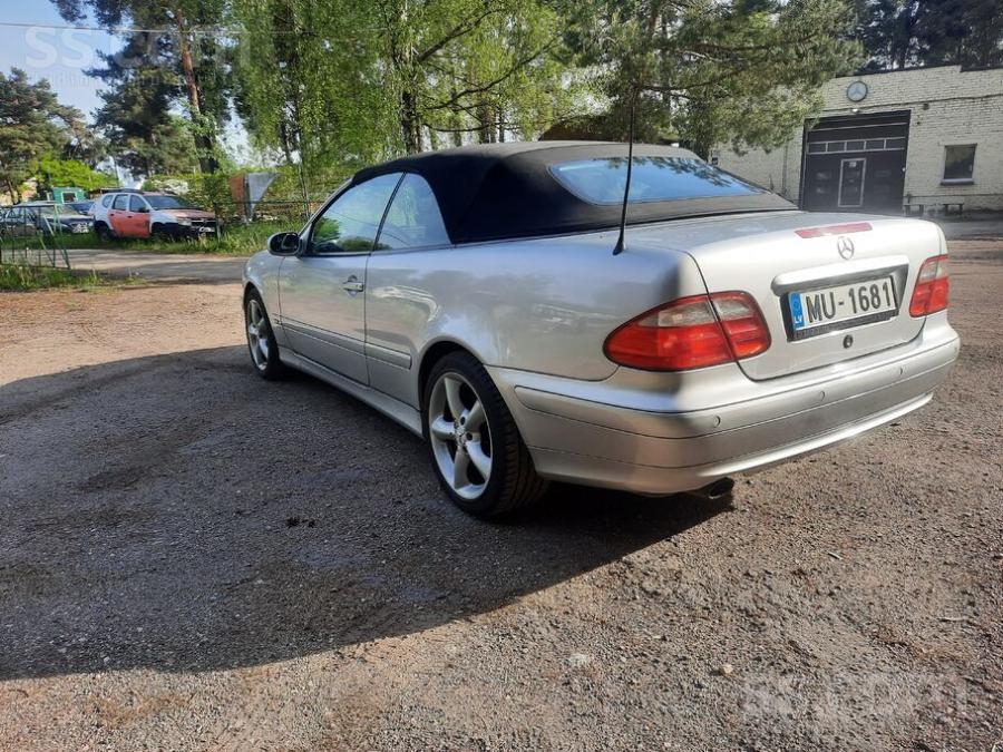 Mercedes-Benz clk-230 2000 Rīga, ar dzinēja tilpumu 2.30 L un nobraukumu 226 tūkst. km par 5000 €, foto 1 vietnē AUTOMOTO.COM.LV