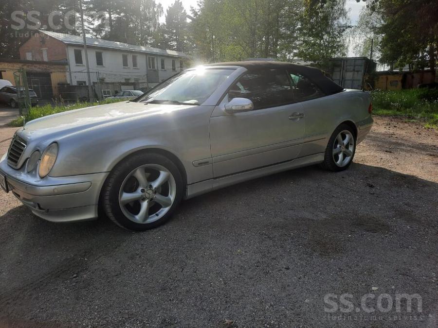 Mercedes-Benz clk-230 2000 Rīga, ar dzinēja tilpumu 2.30 L un nobraukumu 226 tūkst. km par 5000 €, foto 2 vietnē AUTOMOTO.COM.LV