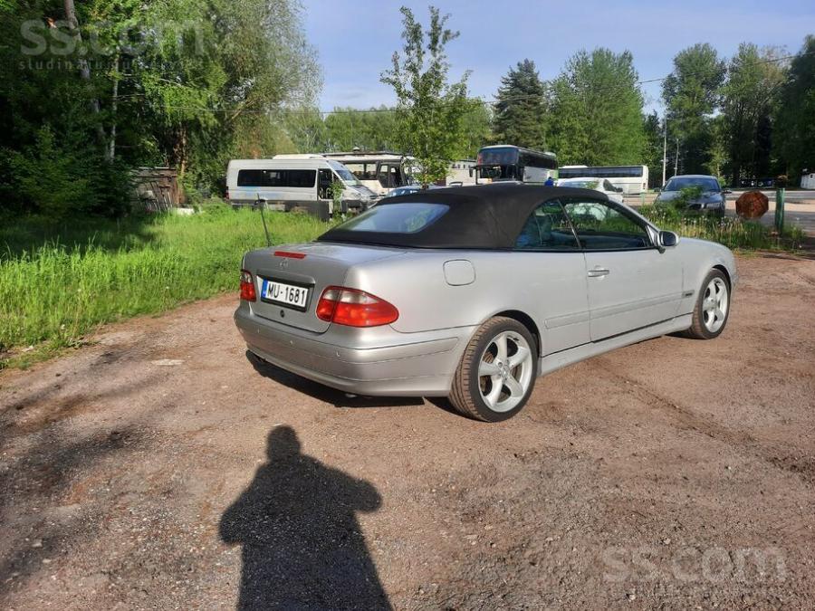 Mercedes-Benz clk-230 2000 Rīga, ar dzinēja tilpumu 2.30 L un nobraukumu 226 tūkst. km par 5000 €, foto 5 vietnē AUTOMOTO.COM.LV
