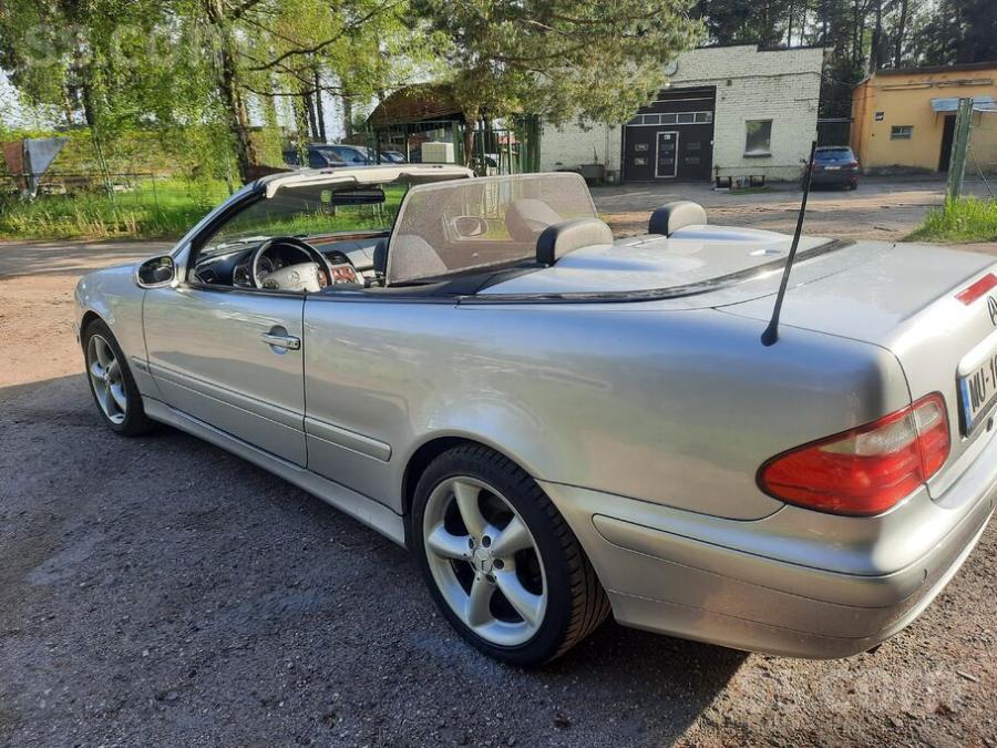 Mercedes-Benz clk-230 2000 Rīga, ar dzinēja tilpumu 2.30 L un nobraukumu 226 tūkst. km par 5000 €, foto 6 vietnē AUTOMOTO.COM.LV