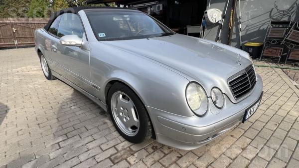Mercedes-Benz clk-230 2001 in Limbazi, with an engine capacity of 2.30 L and mileage of 262 thousand km for 1750 €, photo 1 on AUTOMOTO.COM.LV