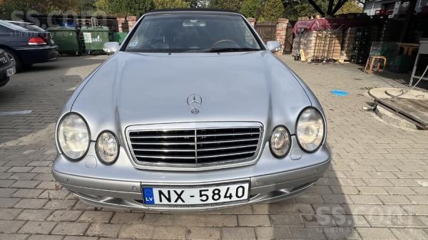 Mercedes-Benz clk-230 2001 in Limbazi, with an engine capacity of 2.30 L and mileage of 262 thousand km for 1750 €, photo 2 on AUTOMOTO.COM.LV