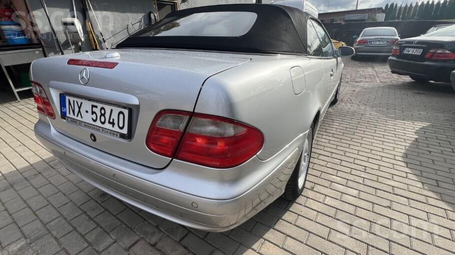 Mercedes-Benz clk-230 2001 in Limbazi, with an engine capacity of 2.30 L and mileage of 262 thousand km for 1300 €, photo 6 on AUTOMOTO.COM.LV