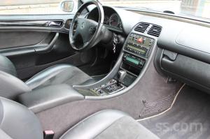 Grey Mercedes-Benz clk-230 2003 in Riga, with an engine capacity of 2.30 L and mileage of 0 thousand km for 9850 €, photo 14 on AUTOMOTO.COM.LV