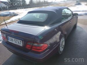 Violets Mercedes-Benz clk-230 1999 Ludza, ar dzinēja tilpumu 2.30 L un nobraukumu 331 tūkst. km par 2500 €, foto 4 vietnē AUTOMOTO.COM.LV