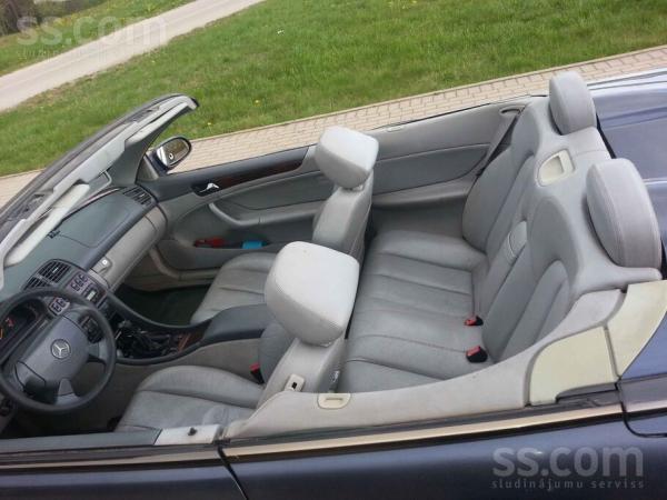 Violets Mercedes-Benz clk-230 1999 Ludza, ar dzinēja tilpumu 2.30 L un nobraukumu 331 tūkst. km par 2500 €, foto 4 vietnē AUTOMOTO.COM.LV