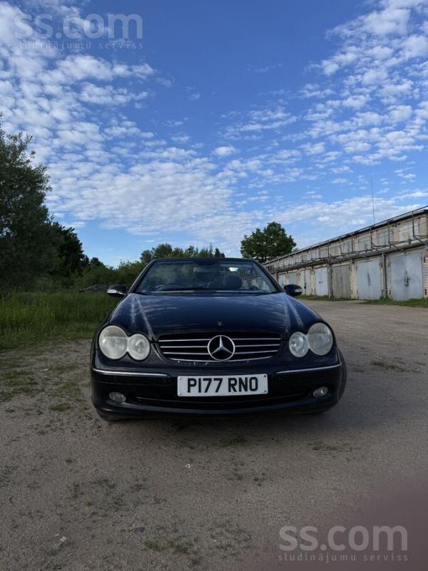 Melns Mercedes-Benz clk-240 2004 Rēzekne, ar dzinēja tilpumu 2.60 L un nobraukumu 272 tūkst. km par 2050 €, foto 2 vietnē AUTOMOTO.COM.LV
