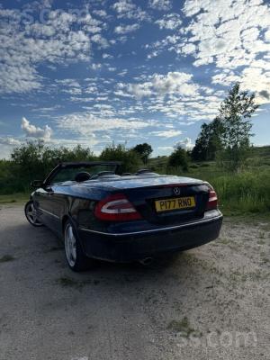 Melns Mercedes-Benz clk-240 2004 Rēzekne, ar dzinēja tilpumu 2.60 L un nobraukumu 272 tūkst. km par 2050 €, foto 4 vietnē AUTOMOTO.COM.LV