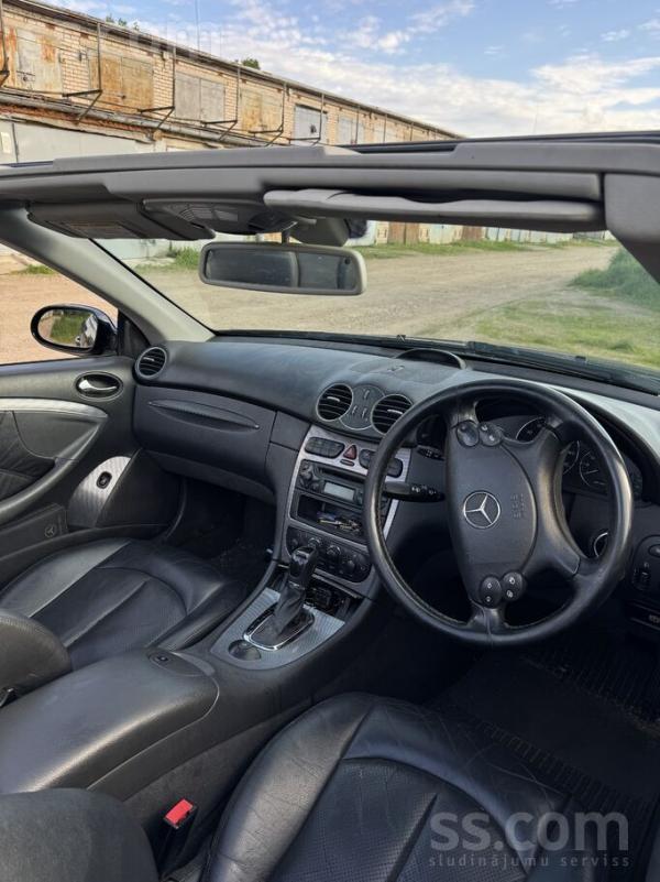 Melns Mercedes-Benz clk-240 2004 Rēzekne, ar dzinēja tilpumu 2.60 L un nobraukumu 272 tūkst. km par 2050 €, foto 6 vietnē AUTOMOTO.COM.LV