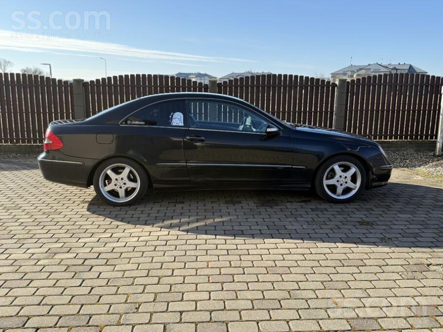 Melns Mercedes-Benz clk-240 2003 Rīga, ar dzinēja tilpumu 2.60 L un nobraukumu 249 tūkst. km par 1950 €, foto 3 vietnē AUTOMOTO.COM.LV