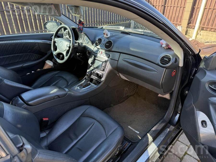 Melns Mercedes-Benz clk-240 2003 Rīga, ar dzinēja tilpumu 2.60 L un nobraukumu 249 tūkst. km par 1950 €, foto 9 vietnē AUTOMOTO.COM.LV