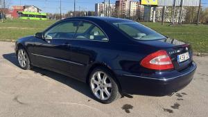 Blue Mercedes-Benz clk-240 2002 in Kaunas, with an engine capacity of 2.60 L and mileage of 263 thousand km for 2300 €, photo 5 on AUTOMOTO.COM.LV