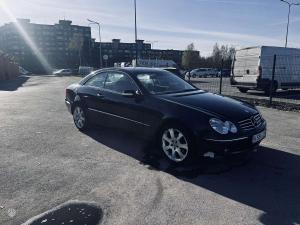 Blue Mercedes-Benz clk-240 2002 in Kaunas, with an engine capacity of 2.60 L and mileage of 263 thousand km for 2300 €, photo 9 on AUTOMOTO.COM.LV