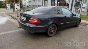 Синий Мерседес СЛК 240 2003 в Огре, объемом двигателя 2.60 л и пробегом 235 тыс. км за 1600 €, фото 5 на AUTOMOTO.COM.LV
