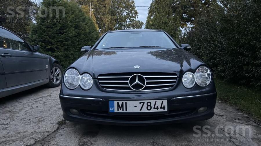 Синий Мерседес СЛК 240 2003 в Огре, объемом двигателя 2.60 л и пробегом 235 тыс. км за 1600 €, фото 17 на AUTOMOTO.COM.LV