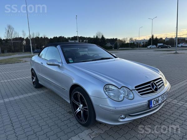 Mercedes-Benz clk-240 2004 in Riga, with an engine capacity of 2.60 L and mileage of 241 thousand km for 6500 €, photo 2 on AUTOMOTO.COM.LV