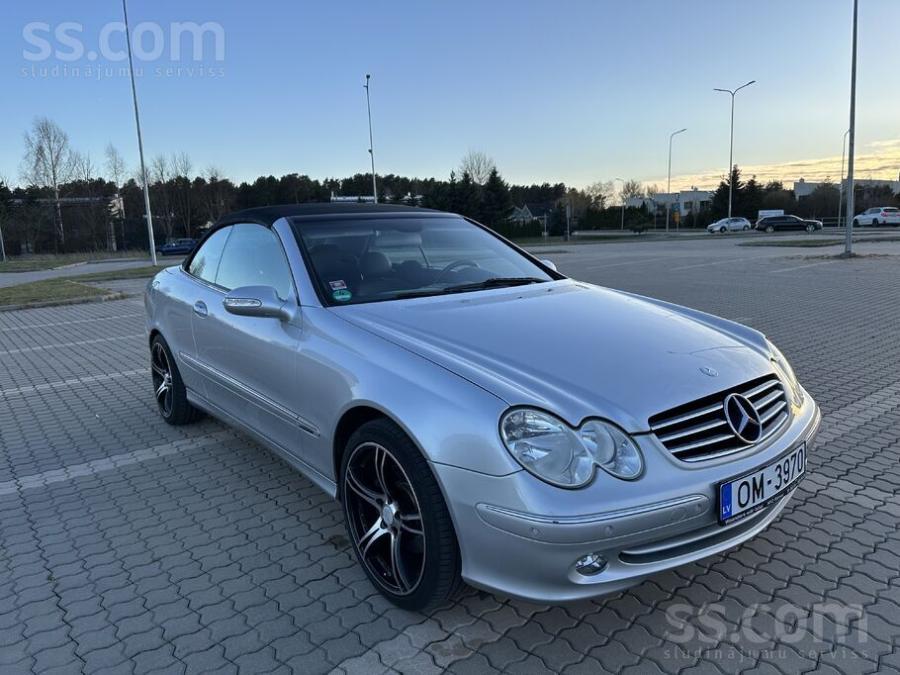 Mercedes-Benz clk-240 2004 in Riga, with an engine capacity of 2.60 L and mileage of 241 thousand km for 6500 €, photo 3 on AUTOMOTO.COM.LV